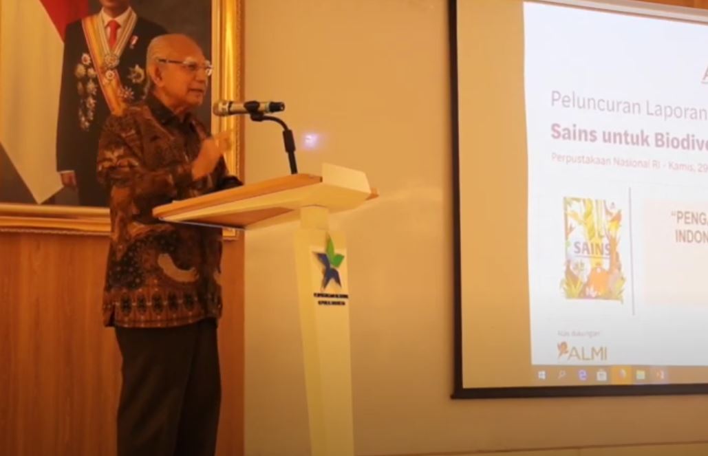 Video-Pidato Prof Emil Salim dalam "Sains untuk Biodiversitas Indonesia ...